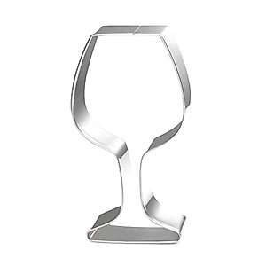 ZDYWY Goblet Wine Glass Shaped Cookie Cutter