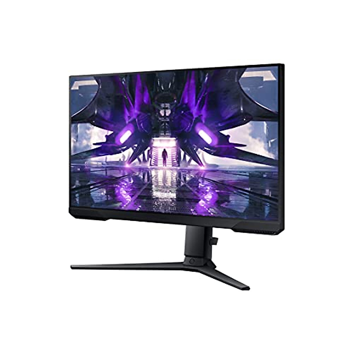 SAMSUNG 27” Odyssey G30A Gaming Computer Monitor, FHD LED Display, 144Hz, 1ms, FreeSync Premium, Adjustable, Borderless Design (LS27AG302NNXZA), Black