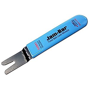 Yuelman Jam-Bar Toilet Bolt Lock Wrench - Stops Toilet Bolt Rotation