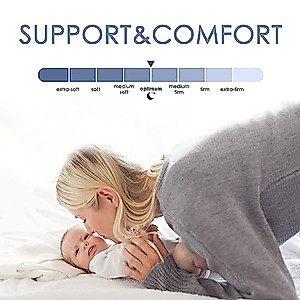 MIROUT Mattress Topper Queen Size, Extra Thick Cooling Mattress Pad Cover with 8-21 inch Deep Pocket, 3D Snow Down Alternative Fill Pillow Top