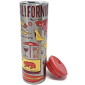 Starbucks California Vacuum Insulated Stainless Steel Traveler Tumbler Coffee Mug 16 Oz