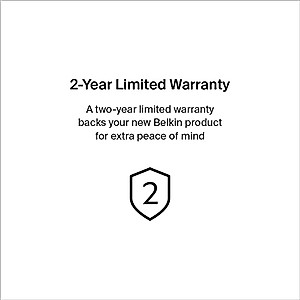 Belkin BoostCharge Plus 10k mAh Power Bank with Integrated Lightning Cable & USB C Cable - iPhone Charger - Battery Pack Portable Charger - iPhone 14 Pro Max, iPhone 14, iPhone 13, iPhone 12 - Black