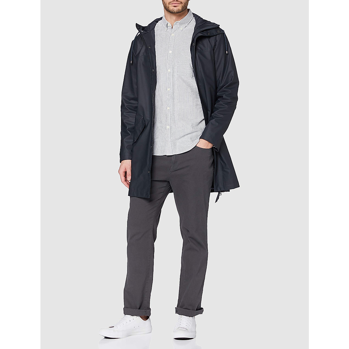 RAINS Alpine Jacket Blue - Blue - S