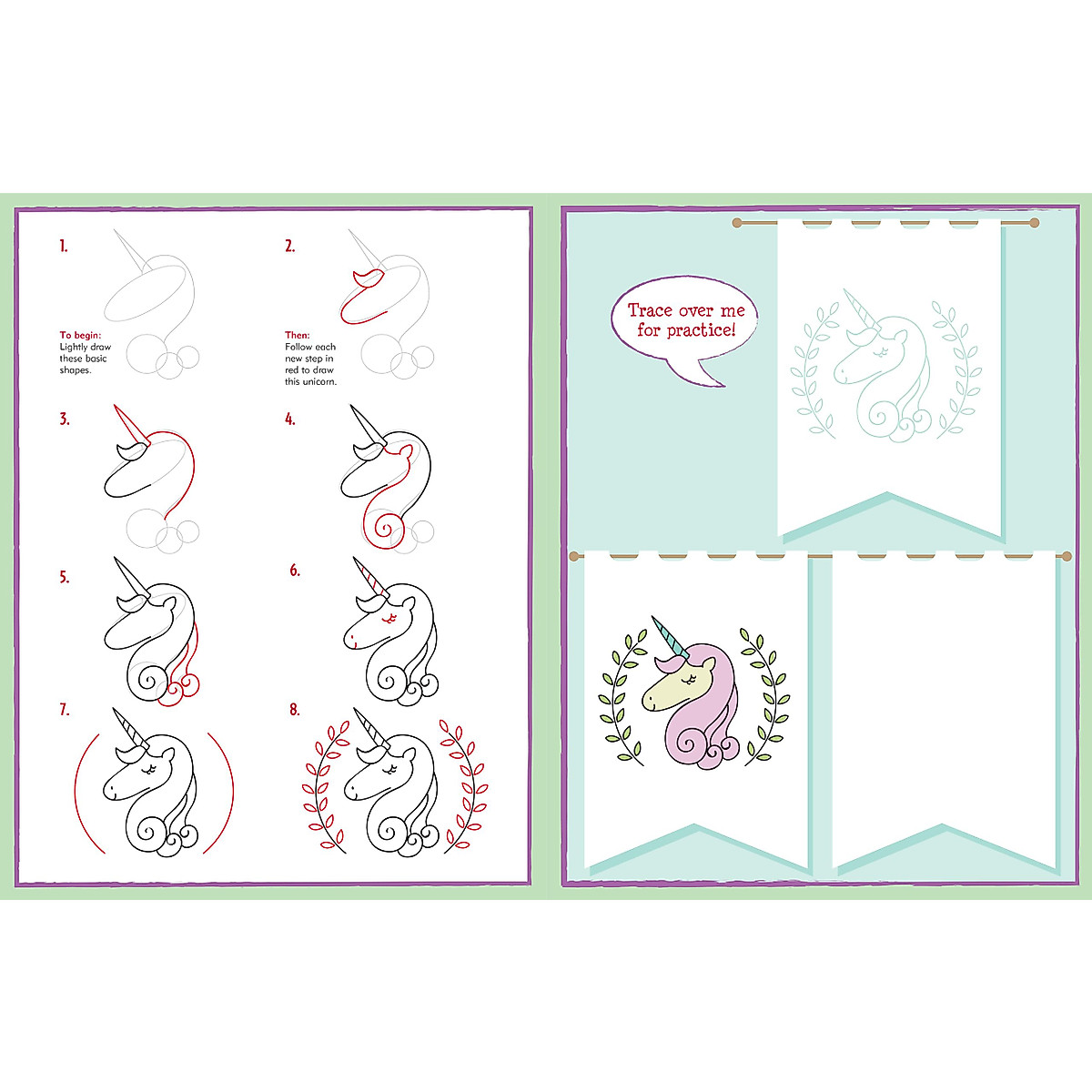Learn to Draw... Unicorns, Mermaids & More (Easy Step-by-Step Drawing Guide)