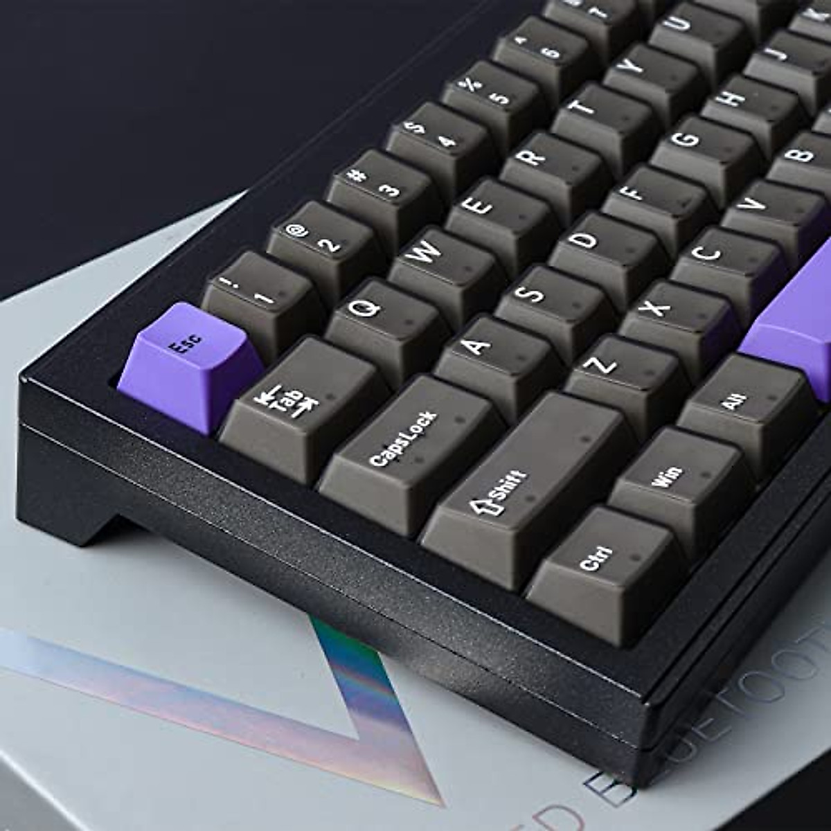 Hyekit Finalkey Cidoo V65 R2 Wireless Gaming Mechanical Keyboard, CNC Aluminum Frame, Bluetooth/USB Wired, Via Programmable, Hot Swap, Gasket Mount, 65% Keyboard, RGB Backlit, for Win/Mac, Black