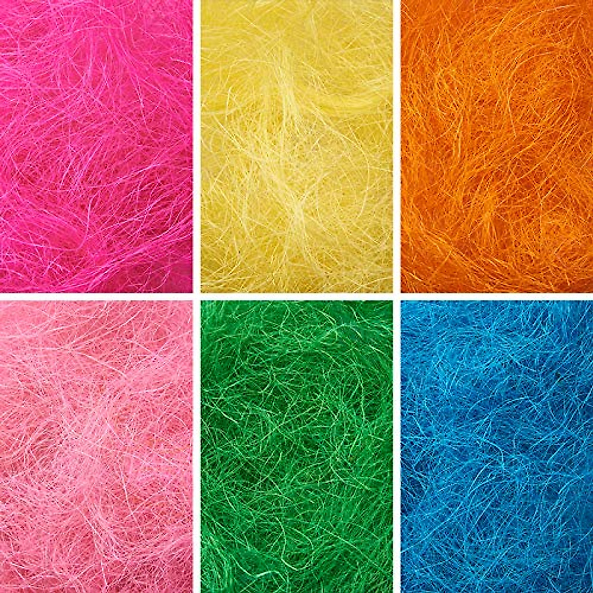 NJN Easter Grass for Easter Basket Grass Filler Stuffer 150g, Easter Party Craft Supplies Decorations
