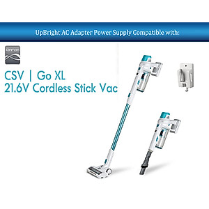 UpBright 25.6V AC/DC Adapter Compatible with Kenmore DS4015 DS4020 DS4030 DS4065 DS4090 DS4095 21.6V Li-ion Battery CSV Go XL Max Elite Cordless Stick Vacuum 561051105 YINLI YLS0241A-T256080 Charger