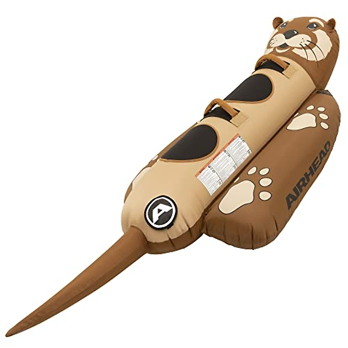 AIRHEAD Towable Animal Tube, Otter, 1-2 Rider Towable Tube for Boating