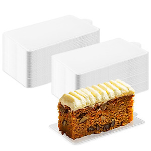 200 Pcs Mini Cake Boards, White Mousse Cake Boards Mini Cake Bases Cake Paper Board Cupcake Dessert Displays Plate Tray Cardboard Dessert Board Pastry Base - Grease Proof (Rectangular Cake Boards)