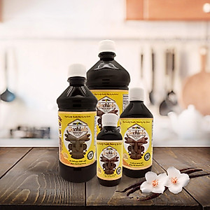 Suchiate Pure Vanilla | Mexican Vanilla for Baking and Desserts | Made with Real Vanilla Bean | Vainilla Mexicana Buena 8.3oz (250 ml)