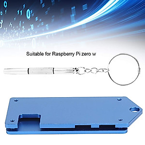 Zero/W Protective Case Ultra-Thin Dust-Proof Aluminum Alloy Box with Non-Slip Function(Blue)