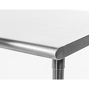 TRINITY EcoStorage NSF, 48-Inch Stainless Steel Utility Table,
