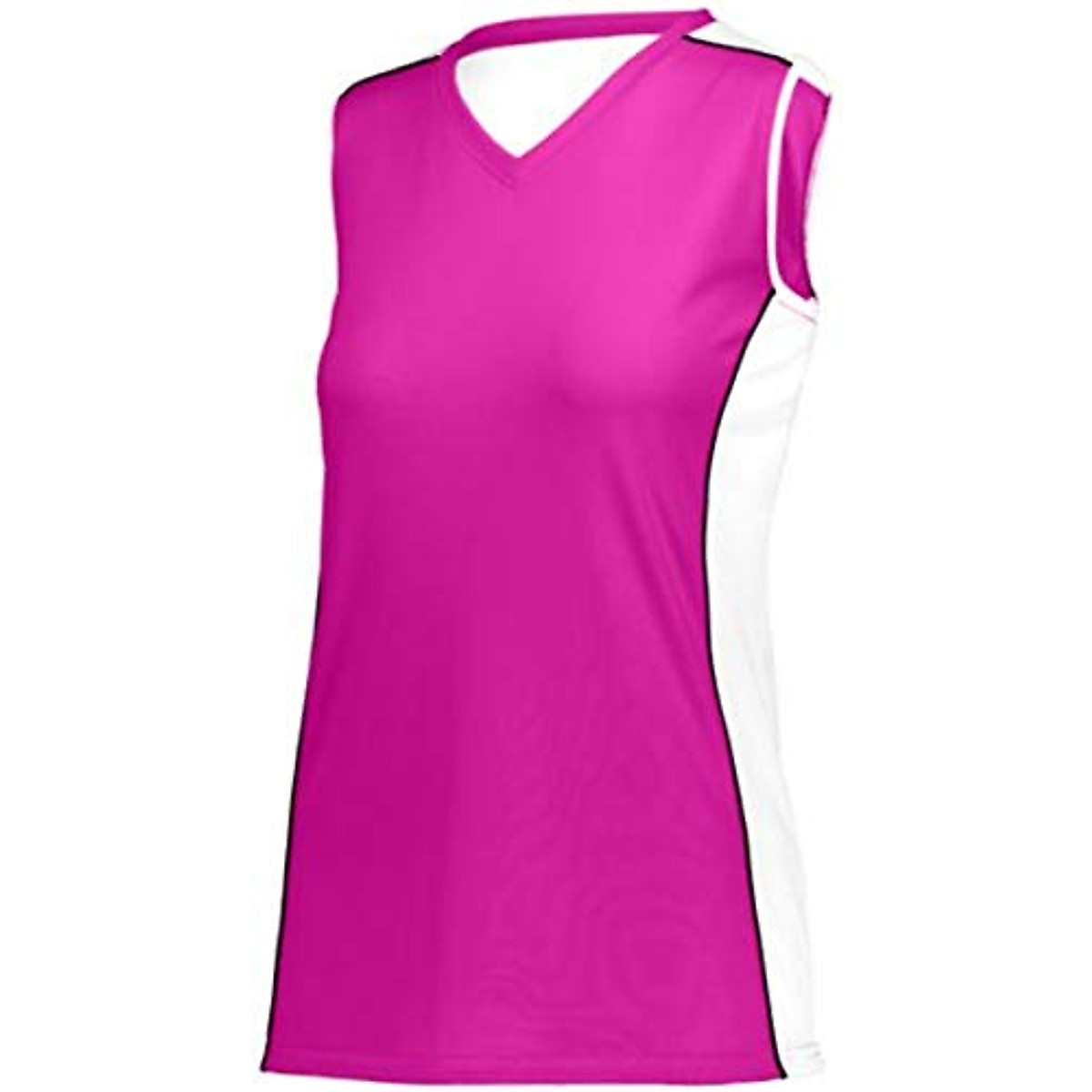 Augusta Sportswear Womens Paragon Jersey 2XL Power Pink/White/Black