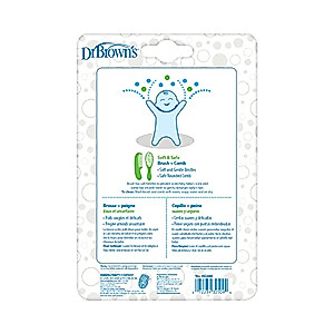 Dr. Brown’s Soft and Safe Baby Brush + Comb