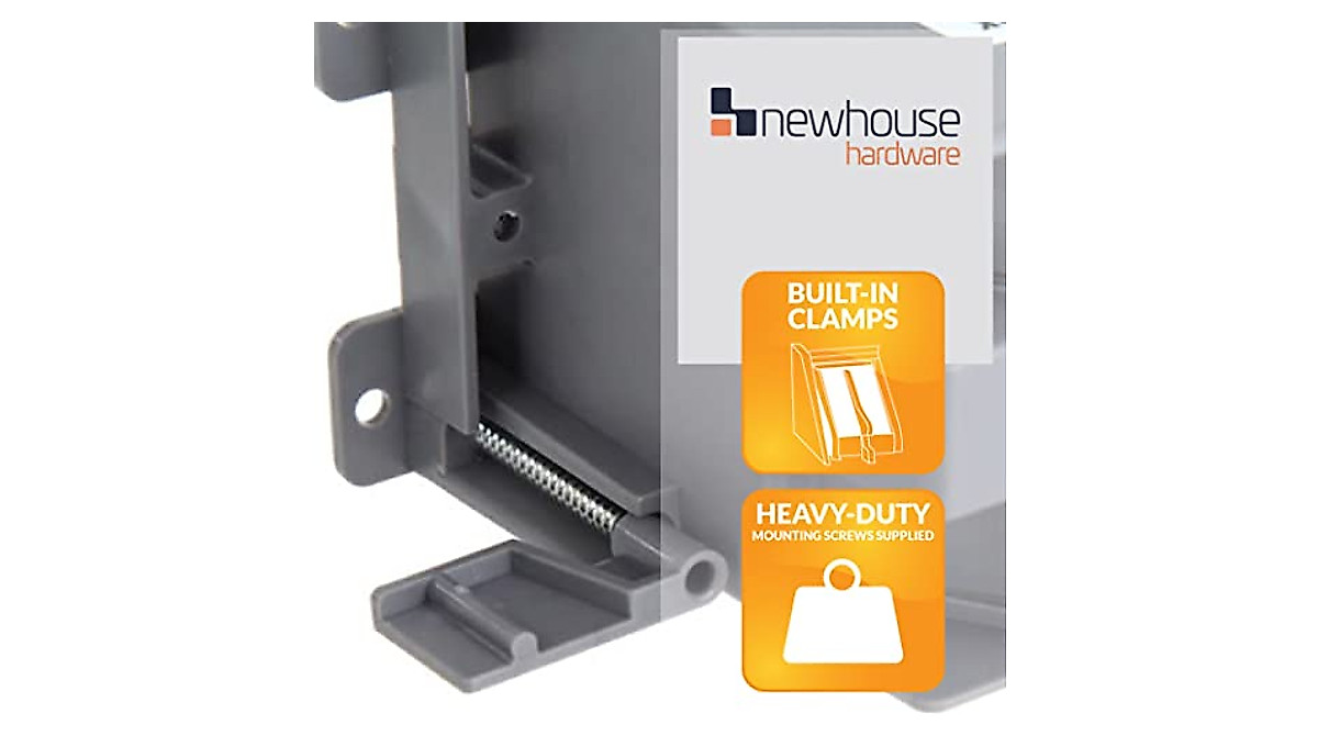 Newhouse 1-Gang PVC Electrical Outlet Box - 14 cu. in.