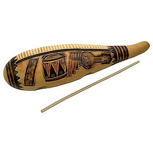 Jamtown Hand-Decorated Gourd Guiro
