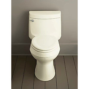 Kohler 20467-96 Stonewood Toilet seat, Biscuit