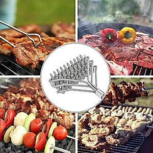 BBQ Brush,JIBOERTB,BBQ Grill Brush for Outdoor Grill-Proof Stainless Steel,Grill Accessories,Grill Tools for Outdoor Grill,Weber Grill Accessories