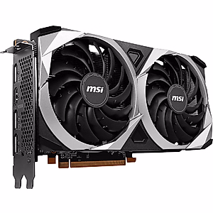 MSI Gaming AMD Radeon RX 6600 XT MECH 2X 8G OC 128-bit 8GB GDDR6 DP/HDMI Dual Torx Fans FreeSync DirectX 12 VR Ready OC Computer Gaming Graphics Card, AMD GPU Video Cards for Gaming PC (Renewed)