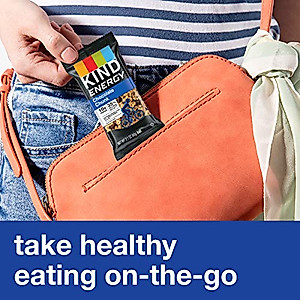 KIND Energy Bars, Chocolate Chunk, Healthy Snacks, Gluten Free, 30 Count