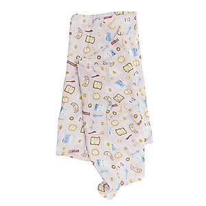 Loulou Lollipop Soft Baby Swaddle Blanket Muslin Wrap Receiving Blanket for Newborn to Toddler Girl and Boy, Large 47” by 47” - Breakfast Pink…