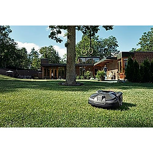 Husqvarna Automower 415X Robotic Automatic Lawn Mower with GPS Assisted Navigation with Self Installation and Ultra-Quiet Smart Mowing Technology for Small to Medium Yards (0.4 Acre)