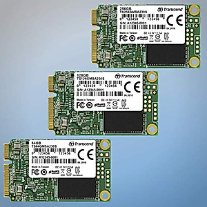 Transcend 64GB SATA III 6GB/S MSA230S mSATA SSD 230S Solid State Drive TS64GMSA230S