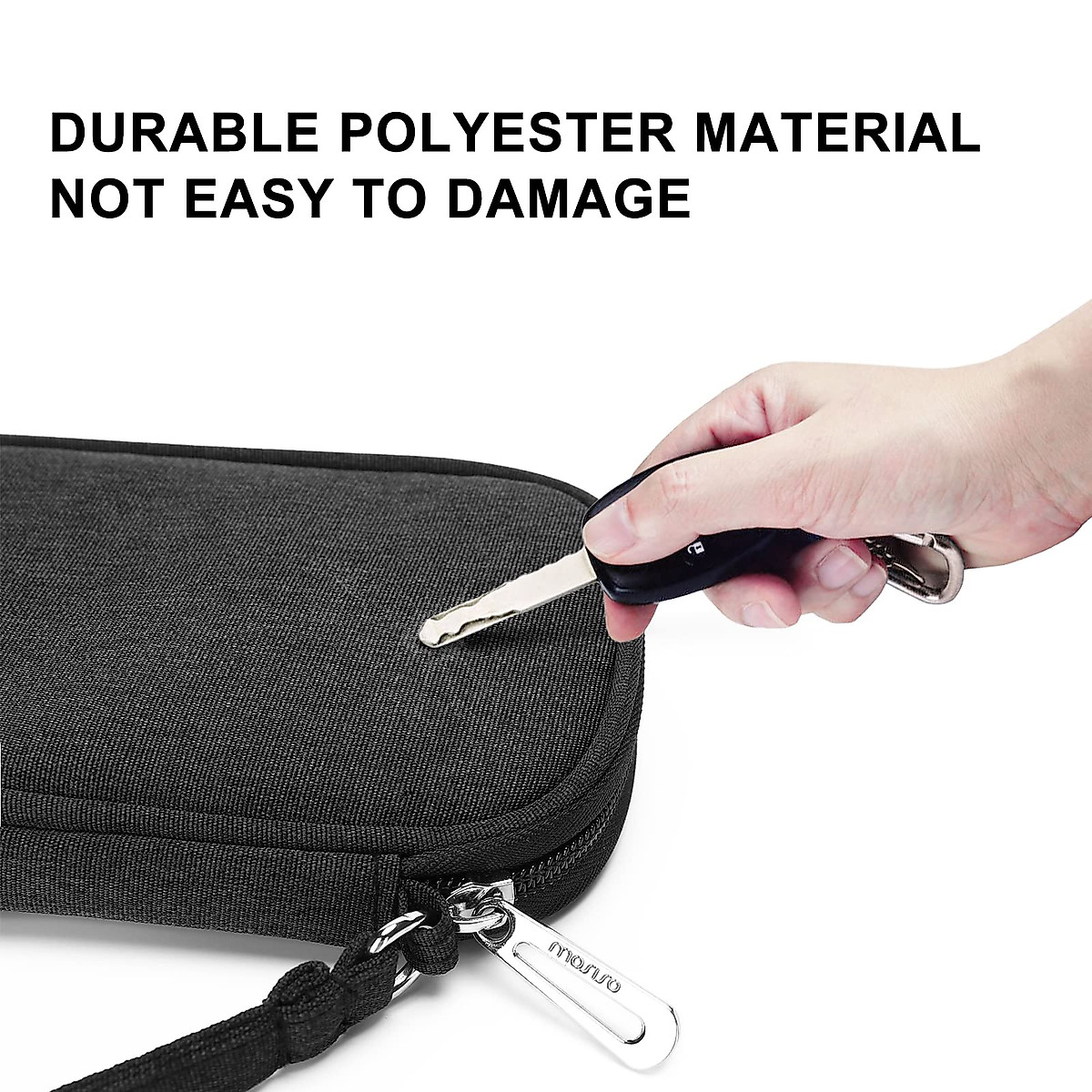 MOSISO Sling Backpack, Multipurpose Crossbody Shoulder Bag Travel Hiking Daypack&Electronic Organizer Cable Case, Gray&Black