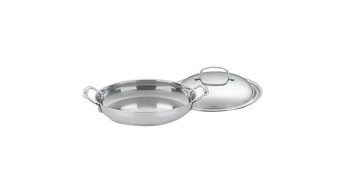 Cuisinart 12-Inch Everyday Pan - Premium Stainless Steel