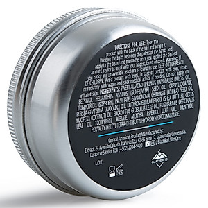 BLACK BULL MEN CARE: Beard Balm with Essential and Vegetable Oils, Bees Wax, Shea Butter and Menthol, Moisture and Nourish, Pack of 2, 50g, Beard Products