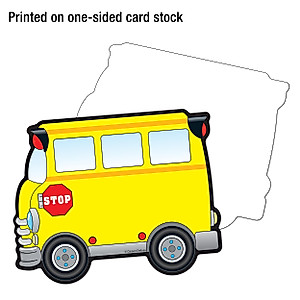 Carson Dellosa – School Bus Colorful Cut-Outs, Classroom Décor, 36 Pieces