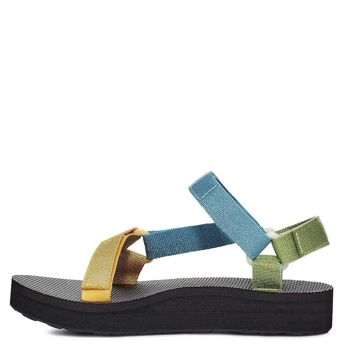 Teva Women's Midform Universal Sandal, Metallic Blue Multi, 9