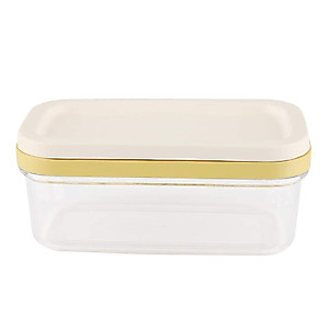 Fdit Butter Box Cheese Container Keeper With Cutting Net Food Storage Box Kitchen