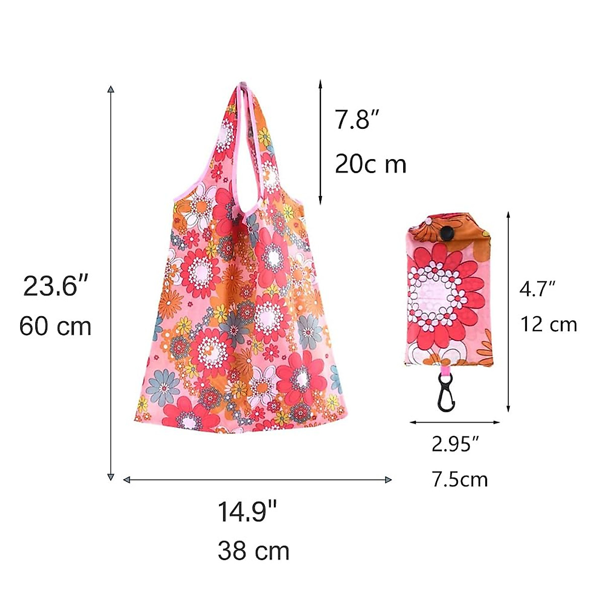 Reusable Grocery Bags,Reusable Shopping Bags,Cute Tote Bags for Grocery Shopping