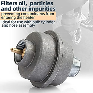 Heater Propane Fuel Filter Replacement for Mr Heater Propane Big Buddy, Portable Buddy & Tough Buddy Heaters