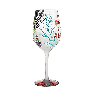 Lolita Bride Corkenstein Wine Glass, 6010663, Multicolor, height 22.5 cm