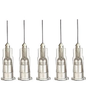 100Pack 27Ga 1/2 inch Needle Luer Lock Lab Dispensing Accessories for Measuring,Refilling Inks