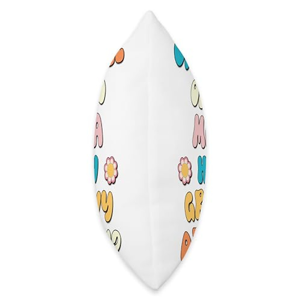 MIYA Name Gift Groovy Outfits For Women Cute Retro Girls Groovy Miya Personalized Name Throw Pillow, 18x18, Multicolor