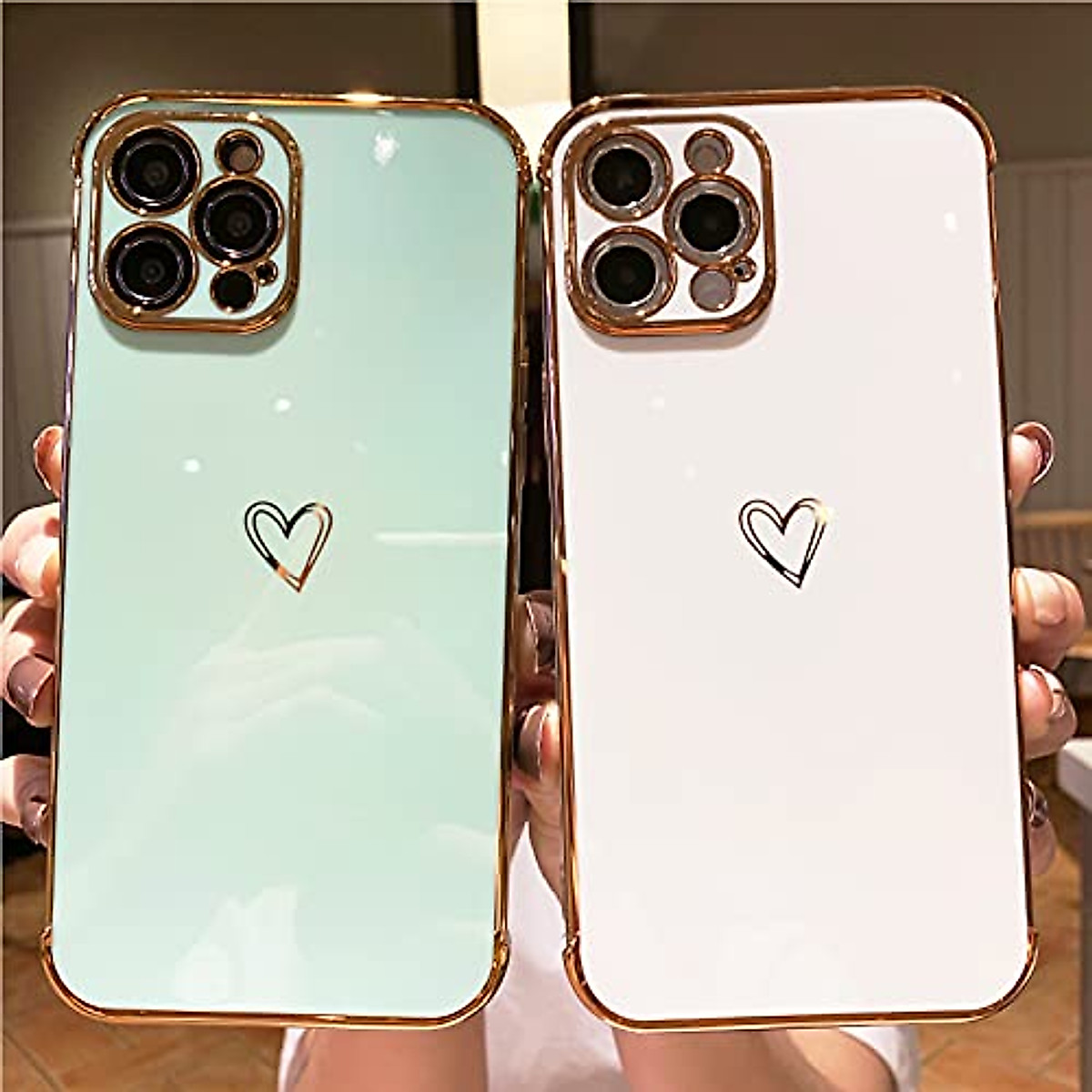 LUTTY Compatible with iPhone 14 Pro Case Cute, Soft Tup Phone Cases for Women, [Full Reinforced Camera Protection] & [Raised Corners Bumper] Cover for 14 Pro (6.1 Inch) -Candy Pink