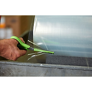 Riteknife SO300 Safety Scissors, Ambidextrous, Large Finger Holes, Soft Grip Maximizes Comfort, Blunted Tip, Guarded 3.5” Stainless Steel Safety Blades Minimizes Puncture Risk, Safe Enough For A Kid