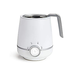 Munchkin® Shine™ Stainless Steel Baby Bottle Warmer, White/Silver