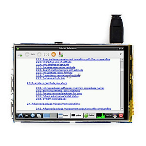 3.5 inch 320*480 Resistive Touch Screen TFT XPT2046 LCD compatible with Raspberry Pi 1/2/3 Model B B+ A+ Raspbian Video Photo Display System @XYGStudy