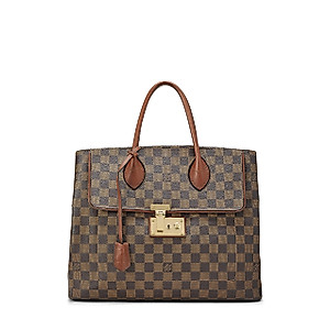 Louis Vuitton, Pre-Loved Damier Ebene Ascot, Brown