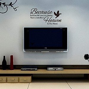 Because Someone We Love is in Heaven There's a Little Bit of Heaven in Our Home Dove Olive Branch