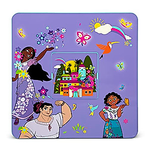 Disney Encanto Kids Table and Chair Set with Storage (2 Chairs Included) by Delta Children - Ideal for Arts & Crafts, Snack Time, Homeschooling, Homework & More - Greenguard Gold Certified, Purple