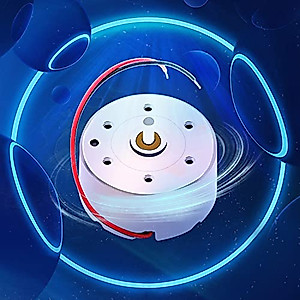 V TELESKY 10Pcs 1.5V 3V 6V 7000rpm Small Micro DC Generator Mini Electric Motor with Wire for DIY Toys Wind Turbine Generator