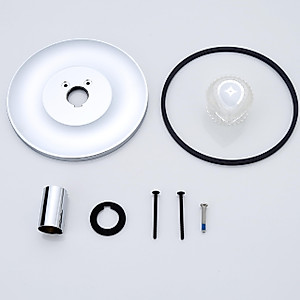 Chateau Collection Escutcheon Replacement for Moen 16090, for One-Handle Tub and Shower Faucets Compatible with Chrome T470 Chateau Shower Trim Only