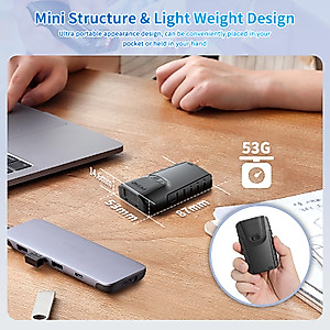 NETUM Bluetooth 2D Barcode Scanner, 3-in-1 Small Portable QR Bar Code Reader Automatic Wireless Gun Scan Back Clip Work with Tablet iOS Android Windows MacOS for Warehouse Inventory POS - E800