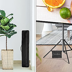 Projection Screen with Stand 120 Inch Portable Projection Screen 16:9 4K HD Rear Projection Movie Screen with Carrying Case for Indoor Outdoor Home Theater Backyard Cinema Travel (120 inch)