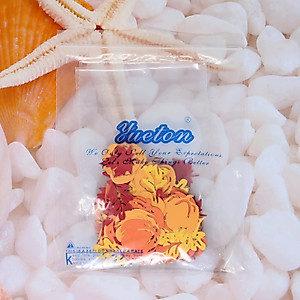 yueton 2 Bags Fall Maple Leaf Pumpkin Acorn Paper Confetti, Autumn Table Scatter Confetti, Sprinkle Confetti, Party Decoration Confetti, for Wedding, Birthday, Baby Shower, Halloween, Photoshoot, etc